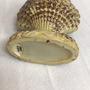 Seashell/clam Shell/scallop Vase - Glazed Ceramic-made in Japan ...