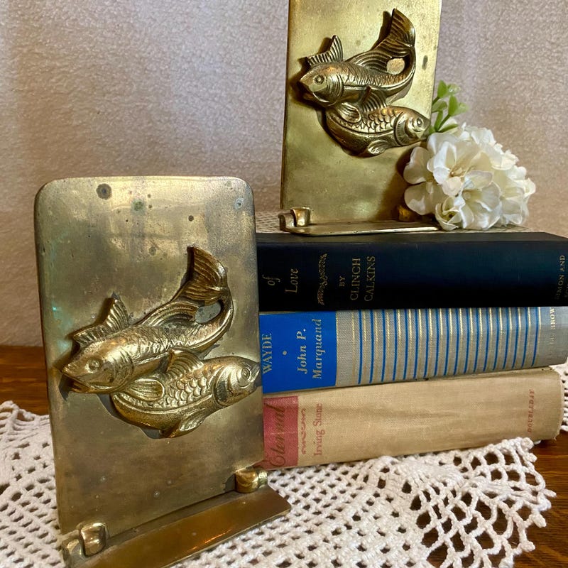 Vintage Bookends - Etsy