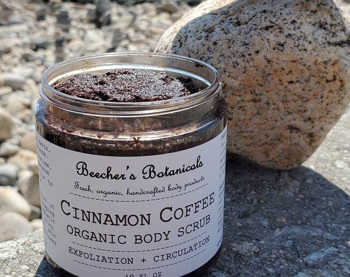 Organic Coffee Scrub / Natural Sugar Scrub / Coffee Body Scrub ...