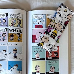 Peanuts Fabric Bookmarks, Snoopy Bookmarks, Fabric Bookmarks - Etsy