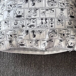 Custom Double Sided Snoopy Comic Strip Pillowcase Cover With Zipper ...