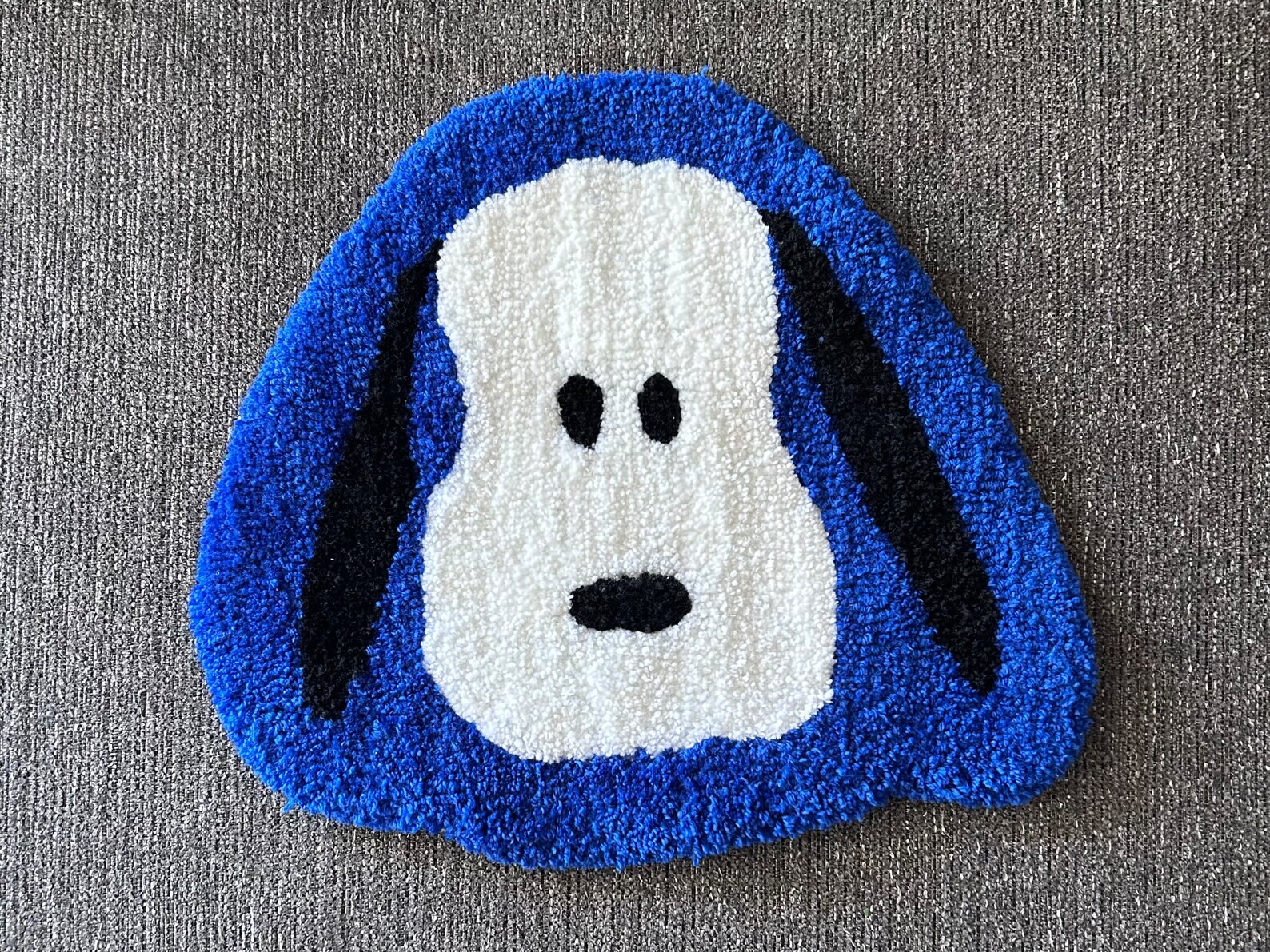 Handmade Tufted Peanuts Comics Snoopy Decorative Rug - Etsy