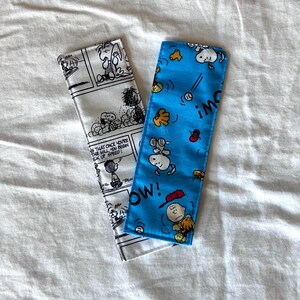 Peanuts Fabric Bookmarks, Snoopy Bookmarks, Fabric Bookmarks - Etsy