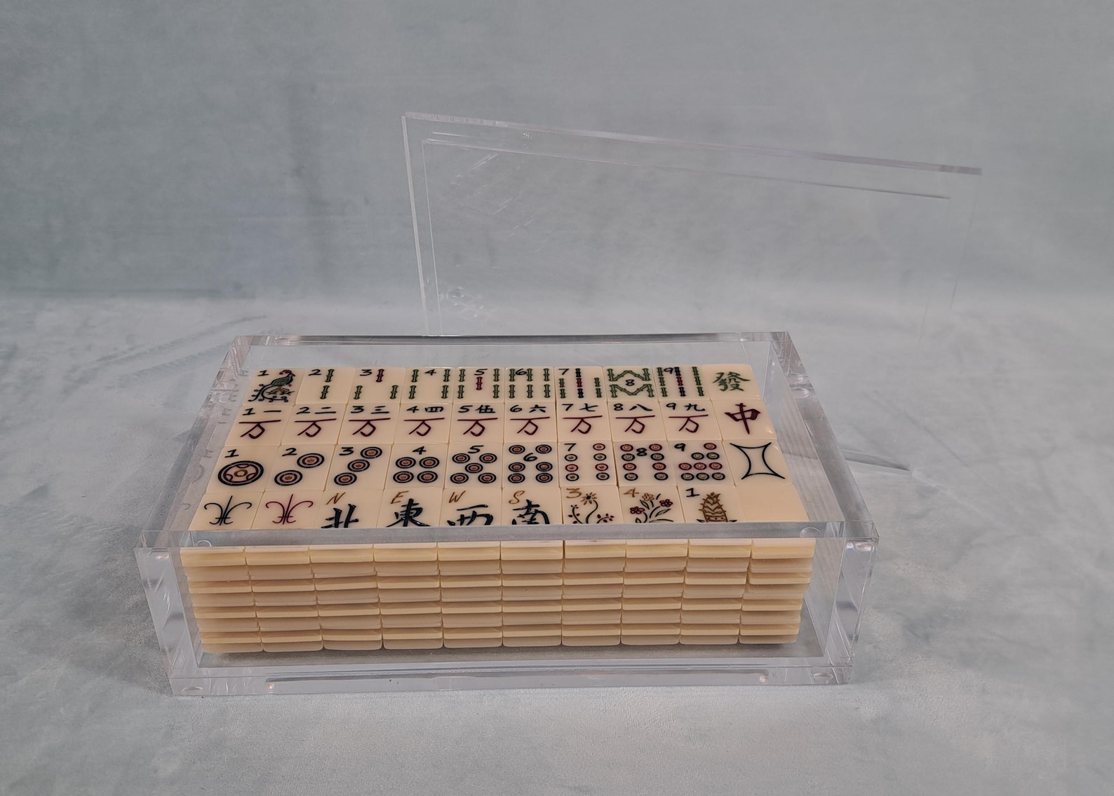 Mah Jongg Tile Display Box, Acrylic/lucite. Don’t Just Play… Display ...