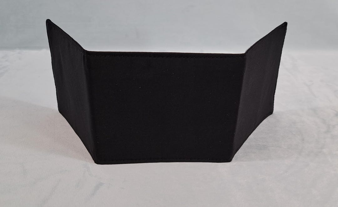 Genuine Silk Mah Jongg Card Cover for Small Card. Black 100% Silk Mah ...