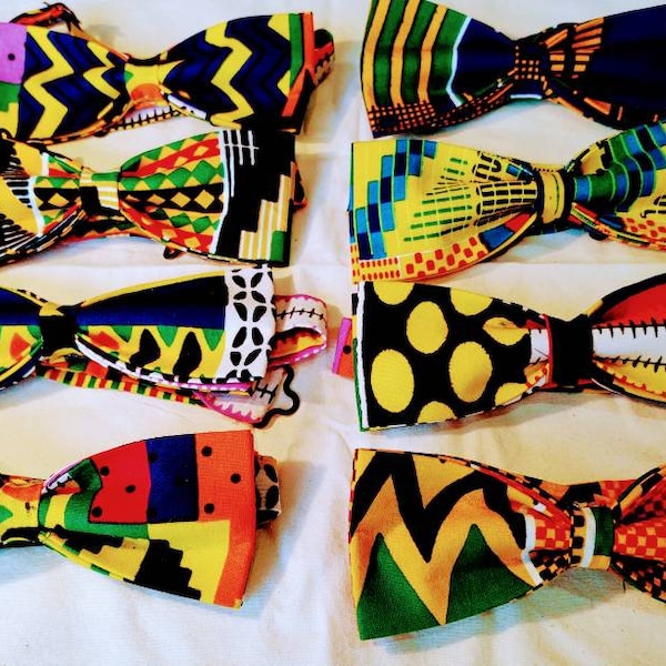 African Bow Tie - Etsy
