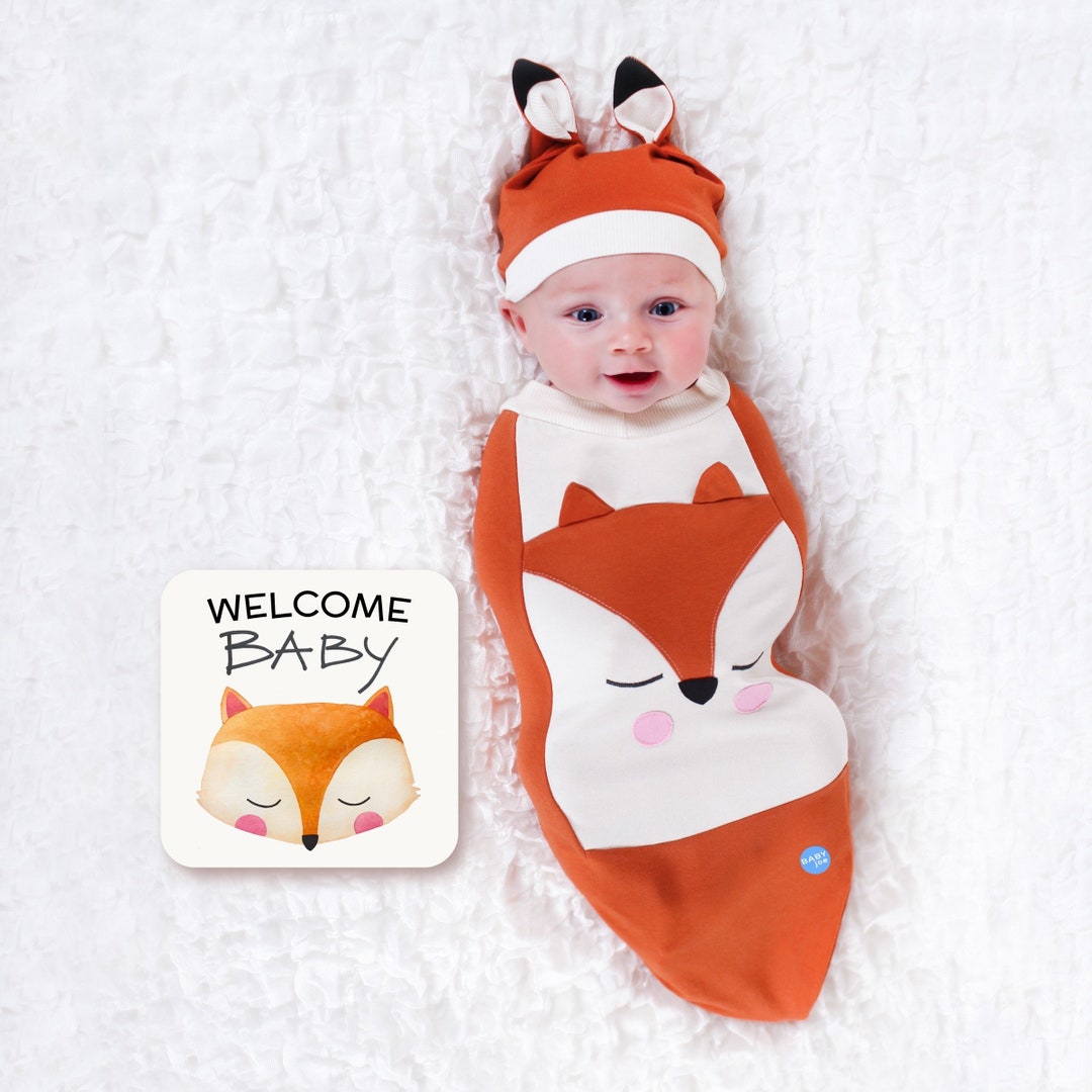 Fairycore Fox Blanket Baby Swaddle Blanket Cottagecore Infant Unisex ...