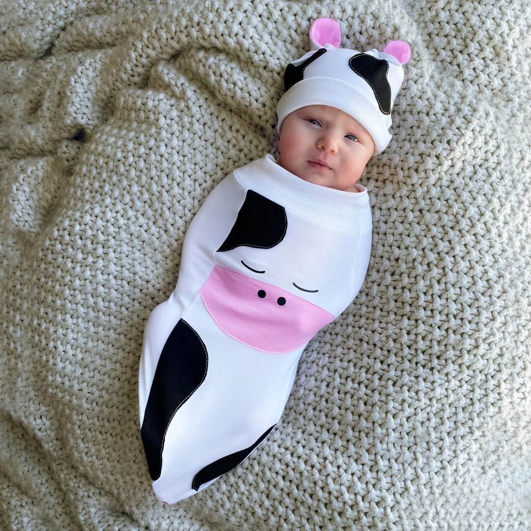 Newborn Cow Halloween Costume Baby Boy Welcome Baby Gift Basket ...
