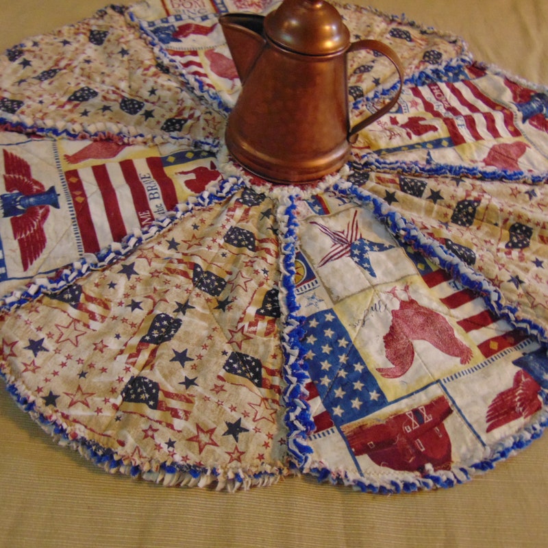 Patriotic Table Mat - Etsy