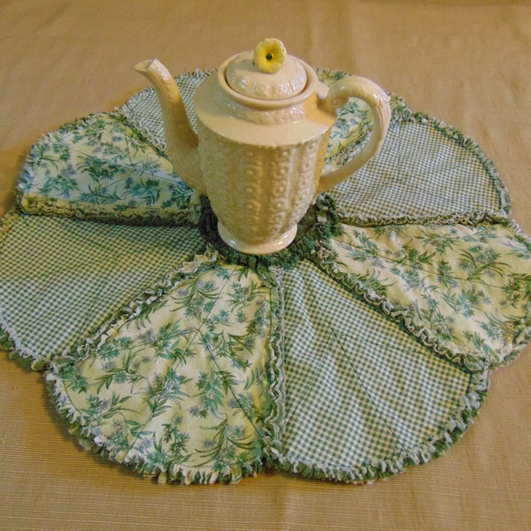 Rag Quilt Placemats - Etsy