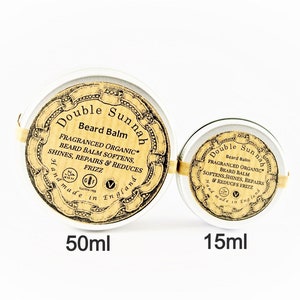Double Sunnah Organic Fragranced Beard Cream & Beard Oil - Etsy