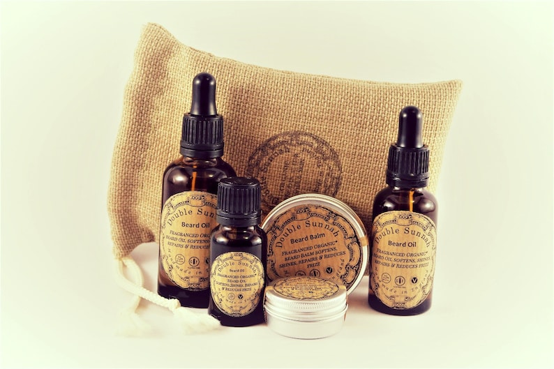 Double Sunnah Organic Fragranced Beard Cream & Beard Oil - Etsy