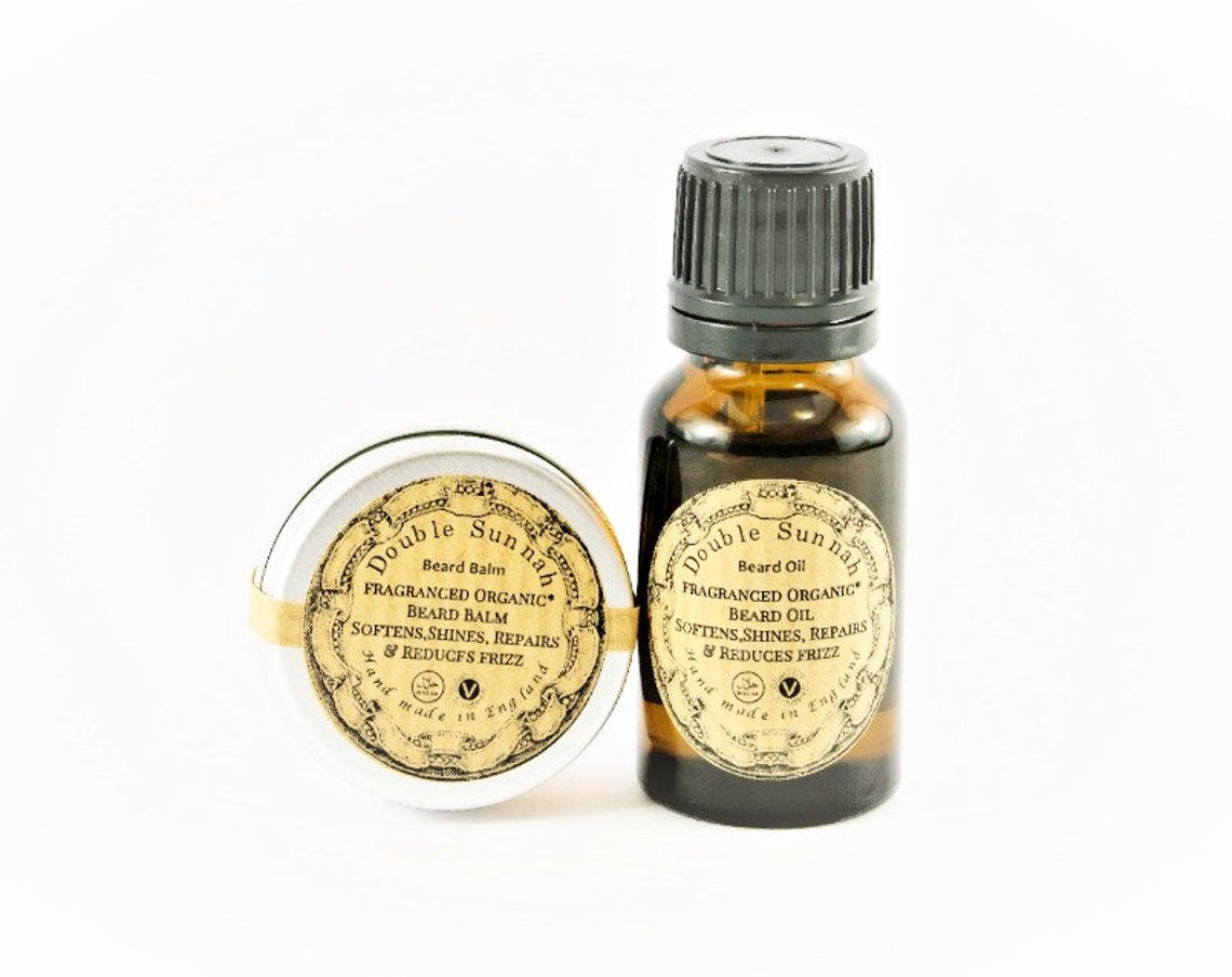 Double Sunnah Organic Fragranced Beard Cream & Beard Oil - Etsy