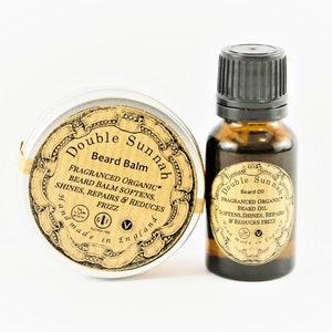 Double Sunnah Organic Fragranced Beard Cream & Beard Oil - Etsy