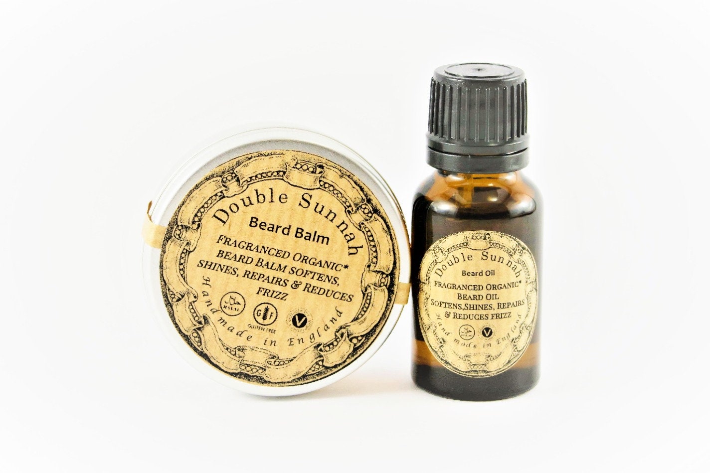 Double Sunnah Organic Fragranced Beard Cream & Beard Oil - Etsy