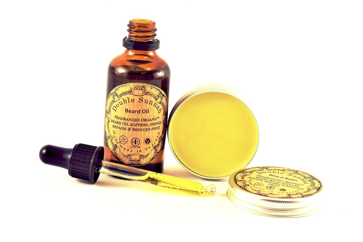 Double Sunnah Organic Fragranced Beard Cream & Beard Oil - Etsy