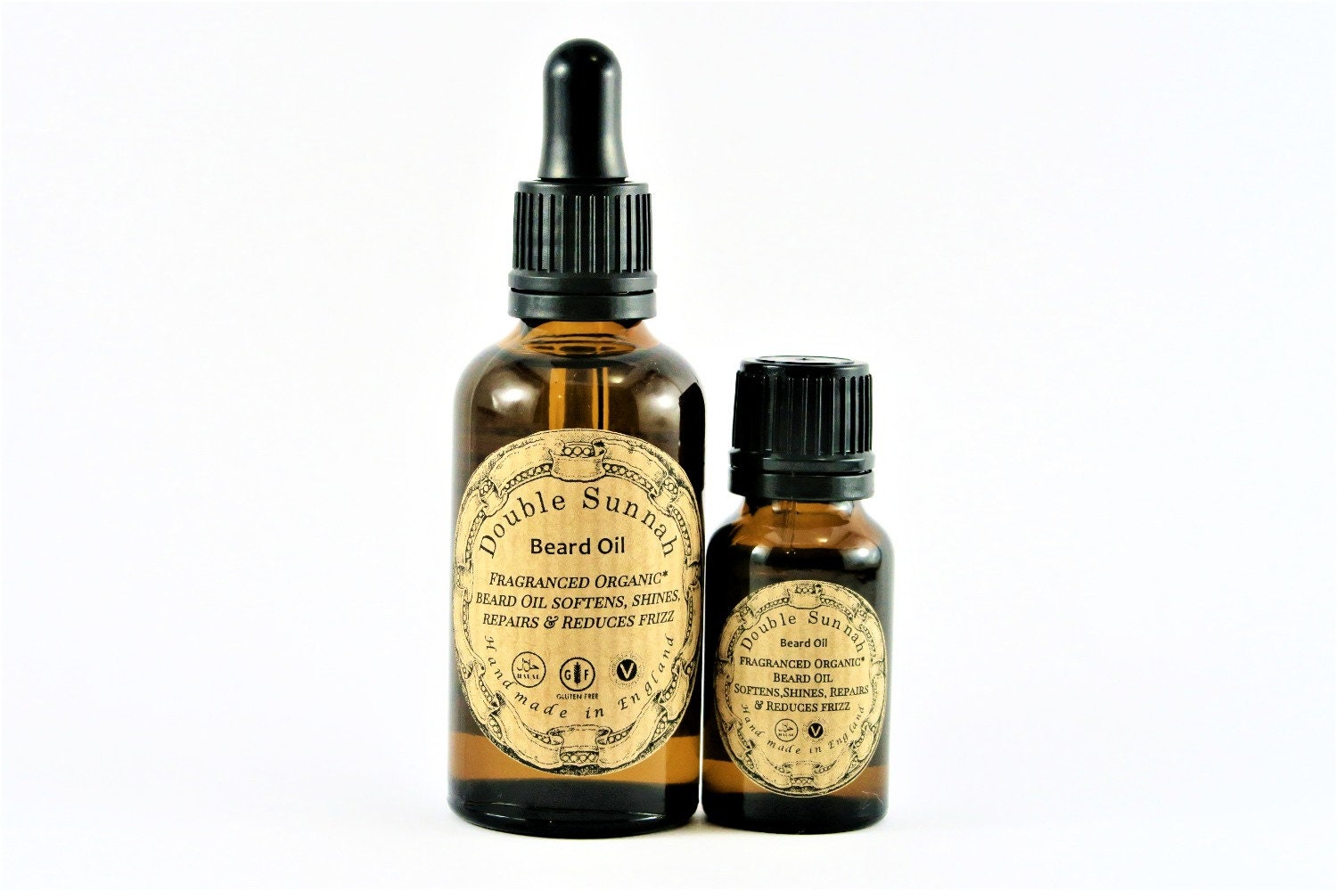 Double Sunnah Organic Fragranced Beard Cream & Beard Oil - Etsy