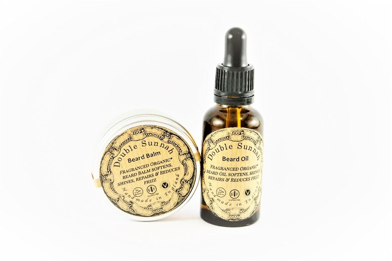 Double Sunnah Organic Fragranced Beard Cream & Beard Oil - Etsy