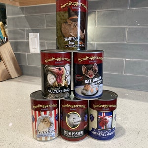 Clean Gag Gift. Fake Canned Food Labels and Free Shipping - Etsy