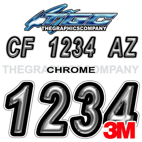 Chrome Boat Letters - Etsy