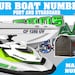 Boat Registration Numbers and Letters Decals and Stickers American Flag ...
