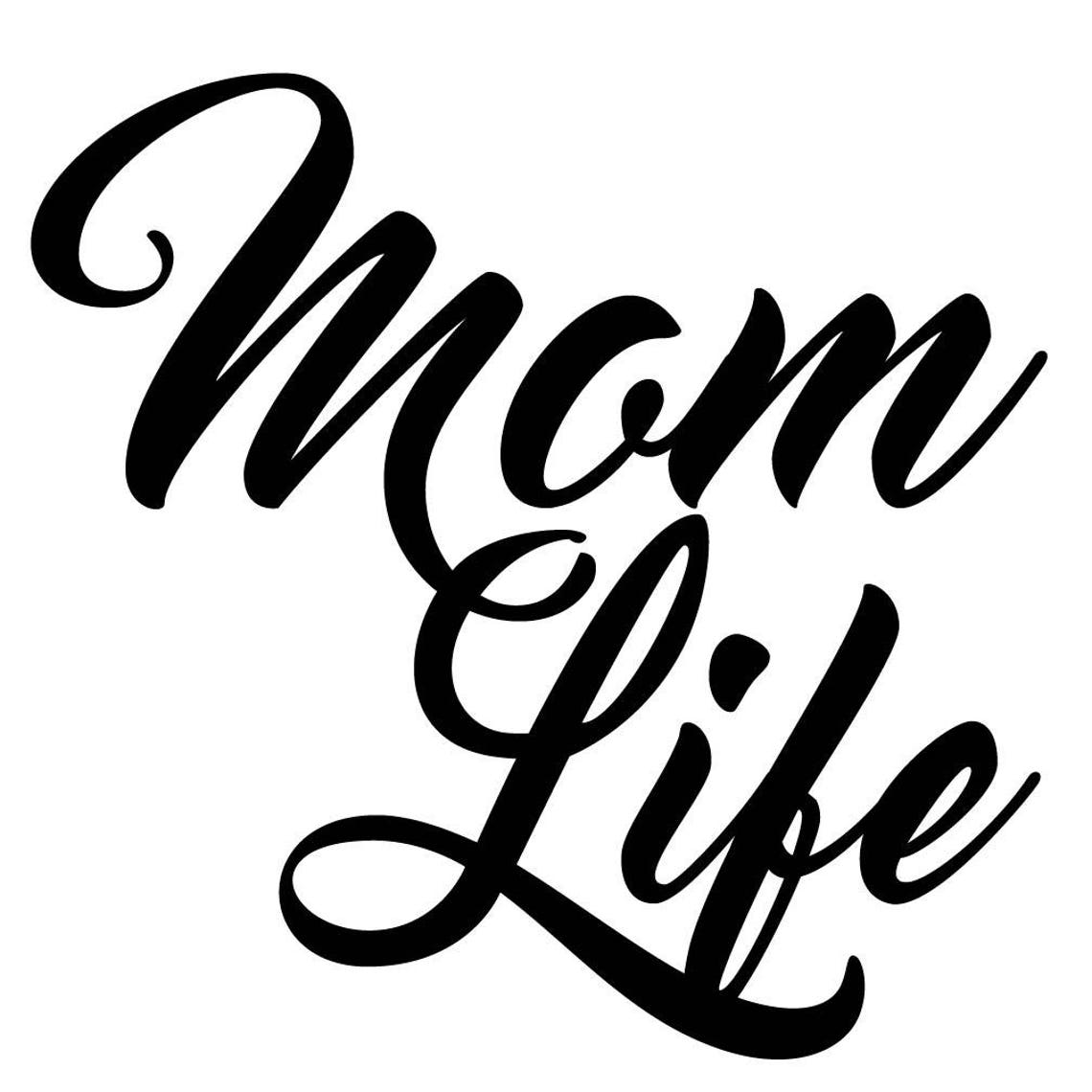 Mom Life Decals Vinyl Stickers Graphics Car Truck Window Etsy