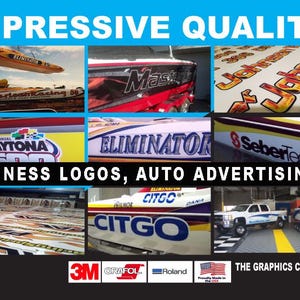 Super American Flag Custom Vinyl Decals and Stickers Custom Text for ...