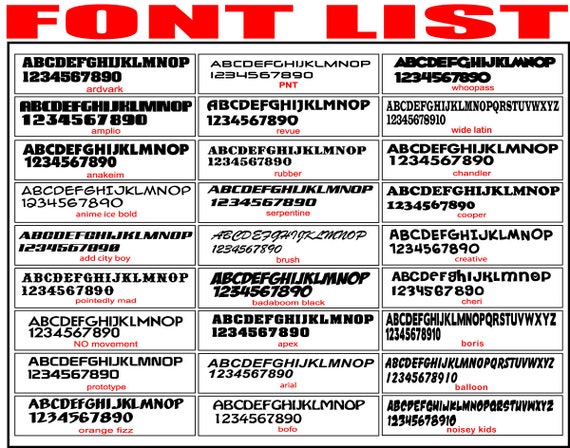 Embellishments Orange Yellow Registration Numbers and Letters Decals ...