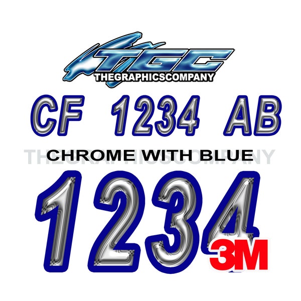 Chrome Boat Letters - Etsy