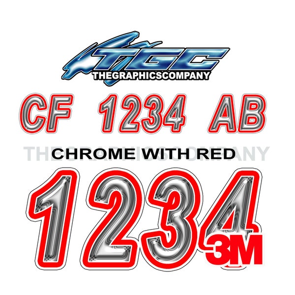 Chrome Boat Letters - Etsy