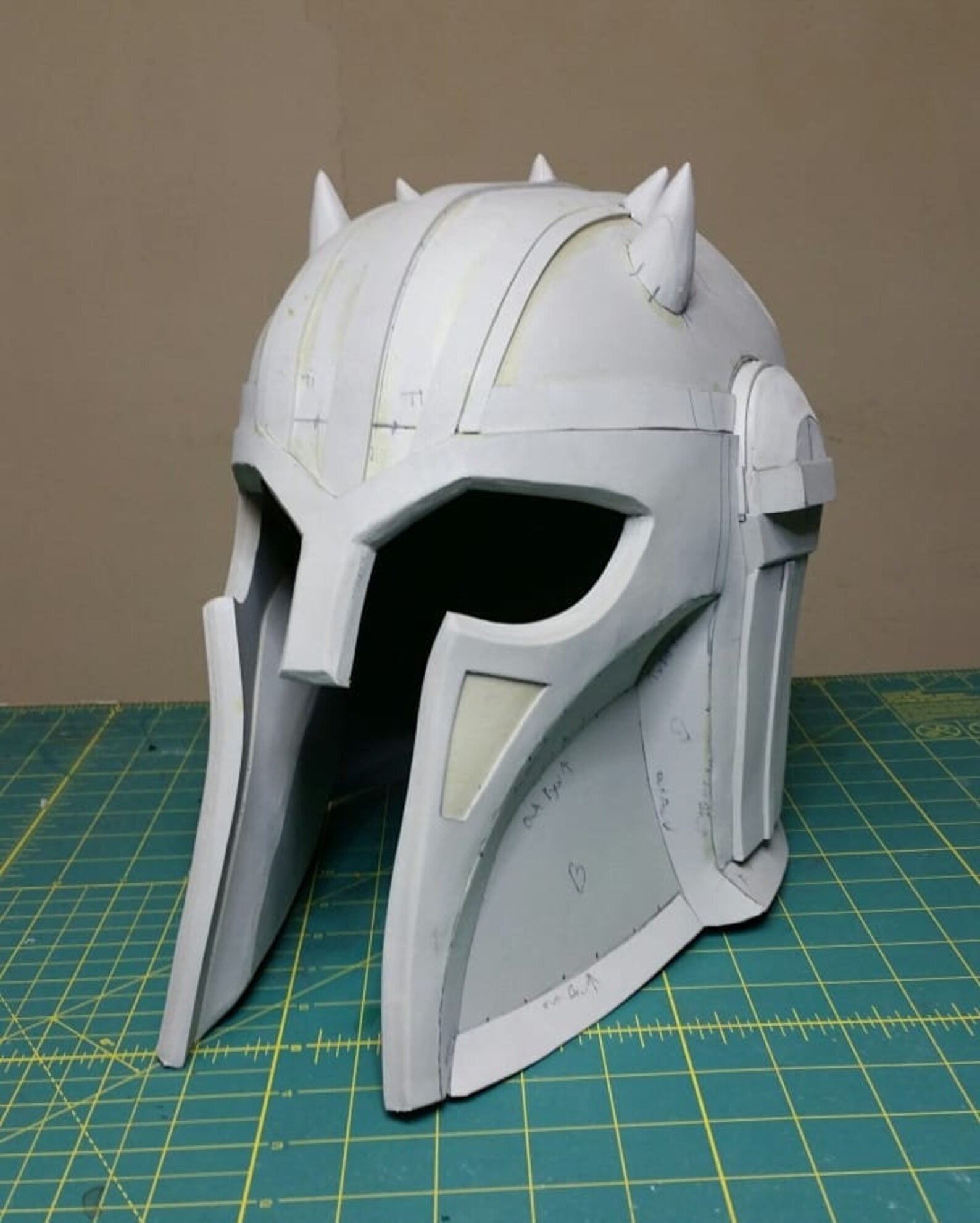 Armorer Helmet Blueprint - Etsy