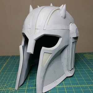 Armorer Helmet Blueprint - Etsy