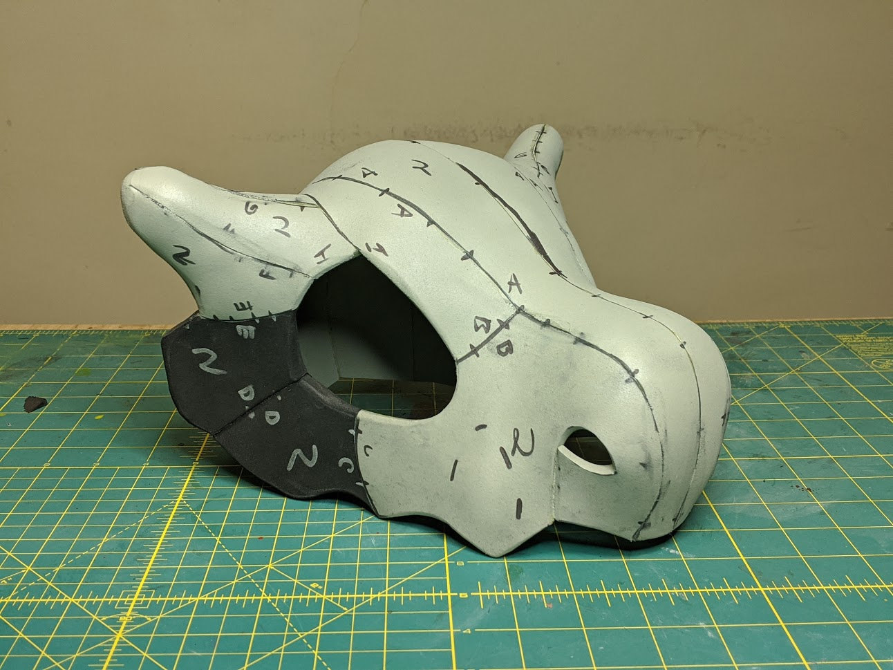 Foam Cubone Skull Pattern - Etsy