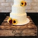 20 Inch Wedding Cake Stand, Wood Cake Stand, Square Cake Stand, Boho ...
