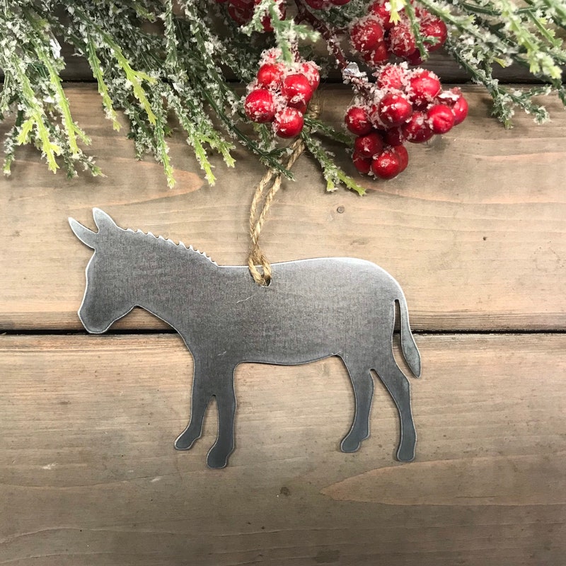 Donkey Ornament - Etsy