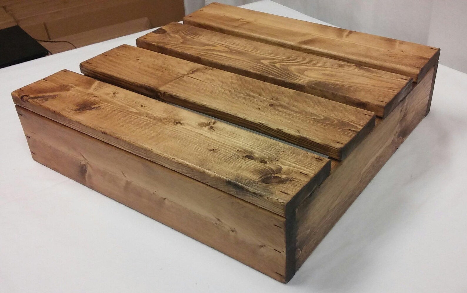 20x20 Cake Stand, Wood Cake Stand, Country Cake Stand,rustic Cake Stand ...