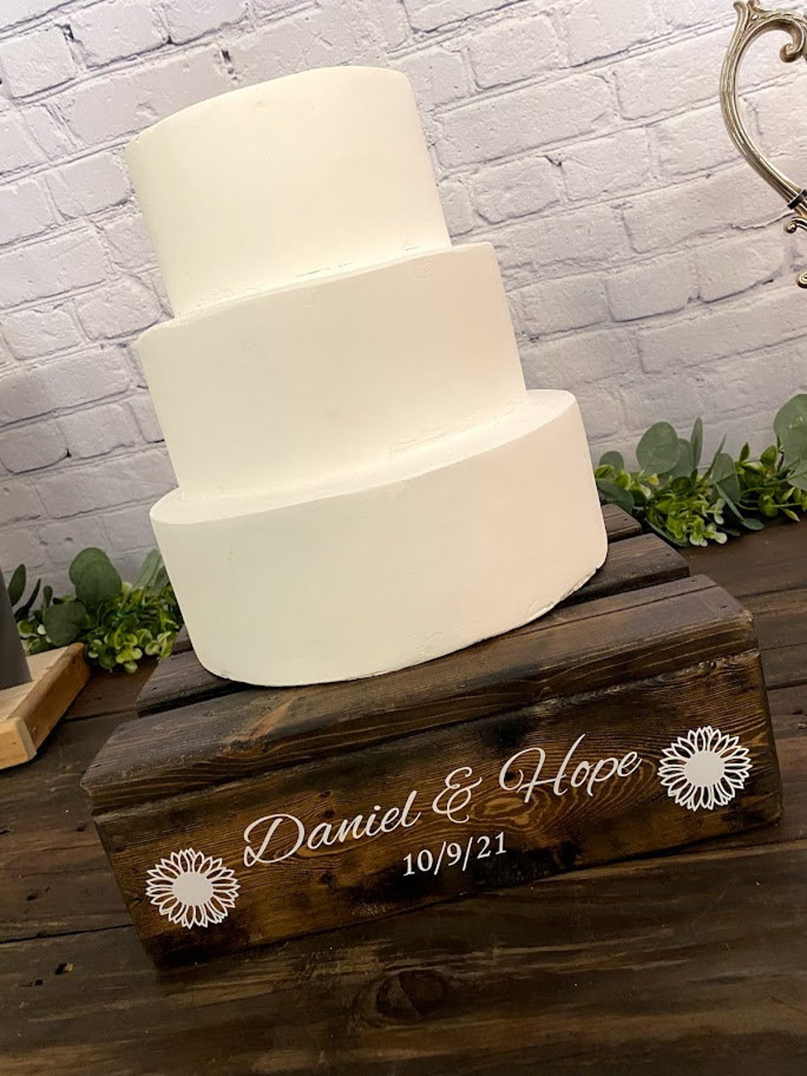 16 Inch Cake Stand Wedding Cake Stand Boho Chic Cake Stand - Etsy