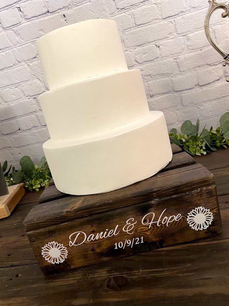 16 Inch Cake Stand Wedding Cake Stand Boho Chic Cake Stand - Etsy