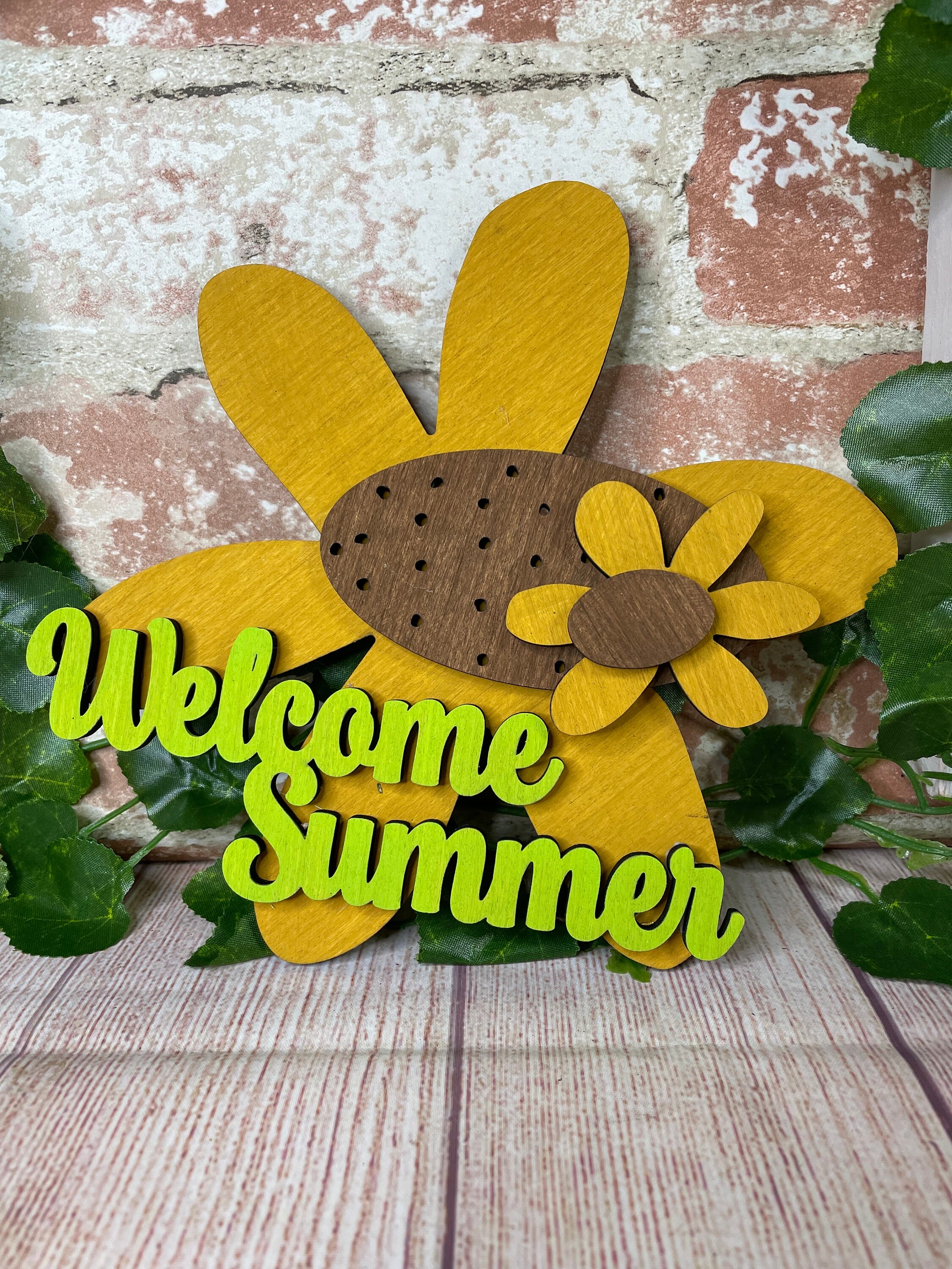 Wonky Sunflower Shelf Sitter Kit - Etsy