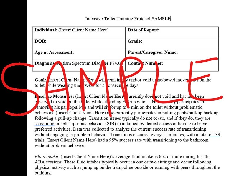 Customizable (EDITABLE) Templates and Samples for a BCBA or Supervising ...