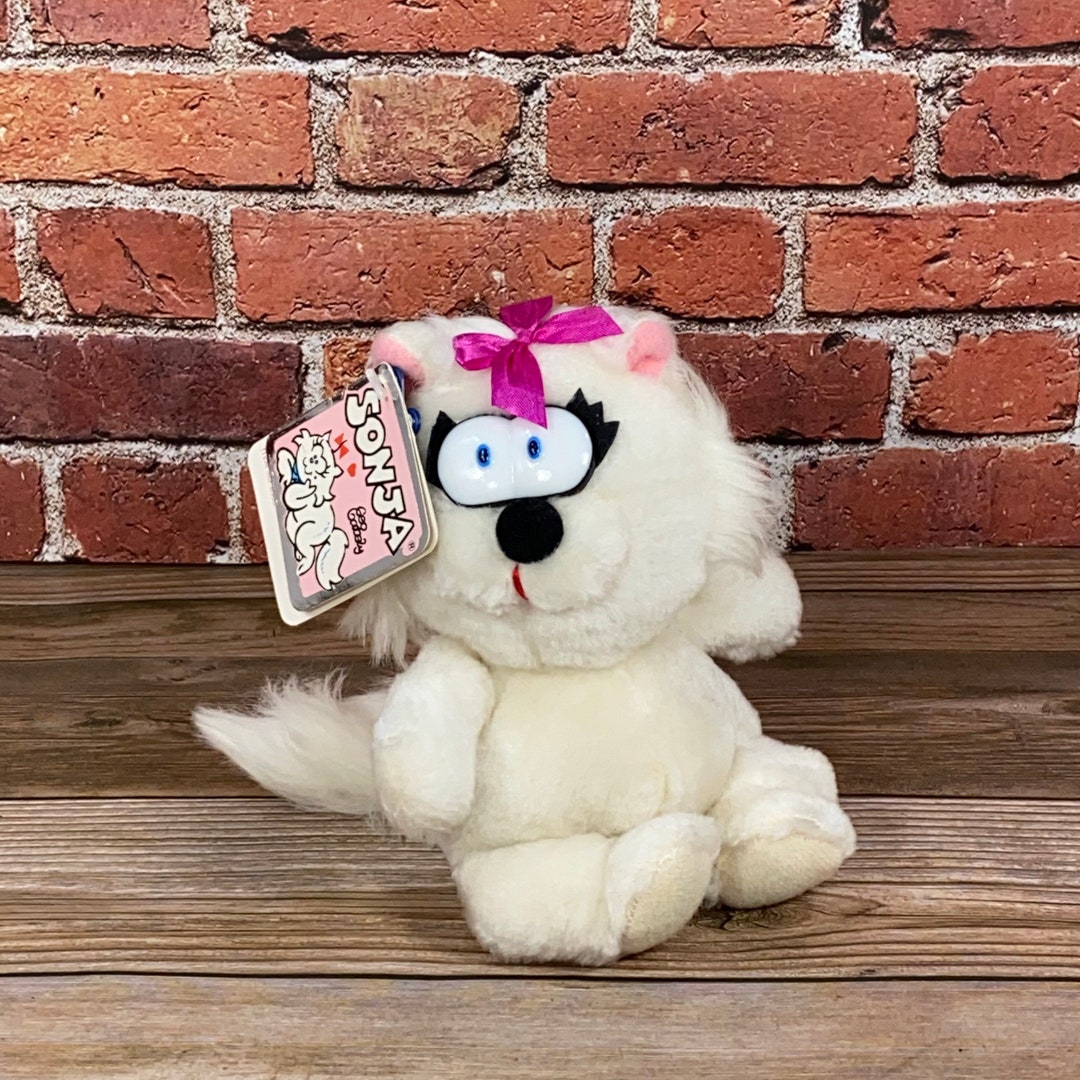 Vintage Heathcliff Sonja Cat Plush Applause 80s Stuffed - Etsy