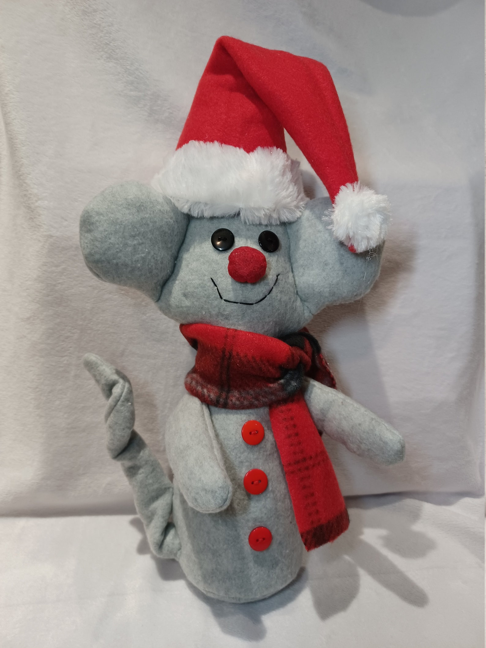 Mouse, Christmas Mouse, Christmas Decor, Holiday Decor - Etsy