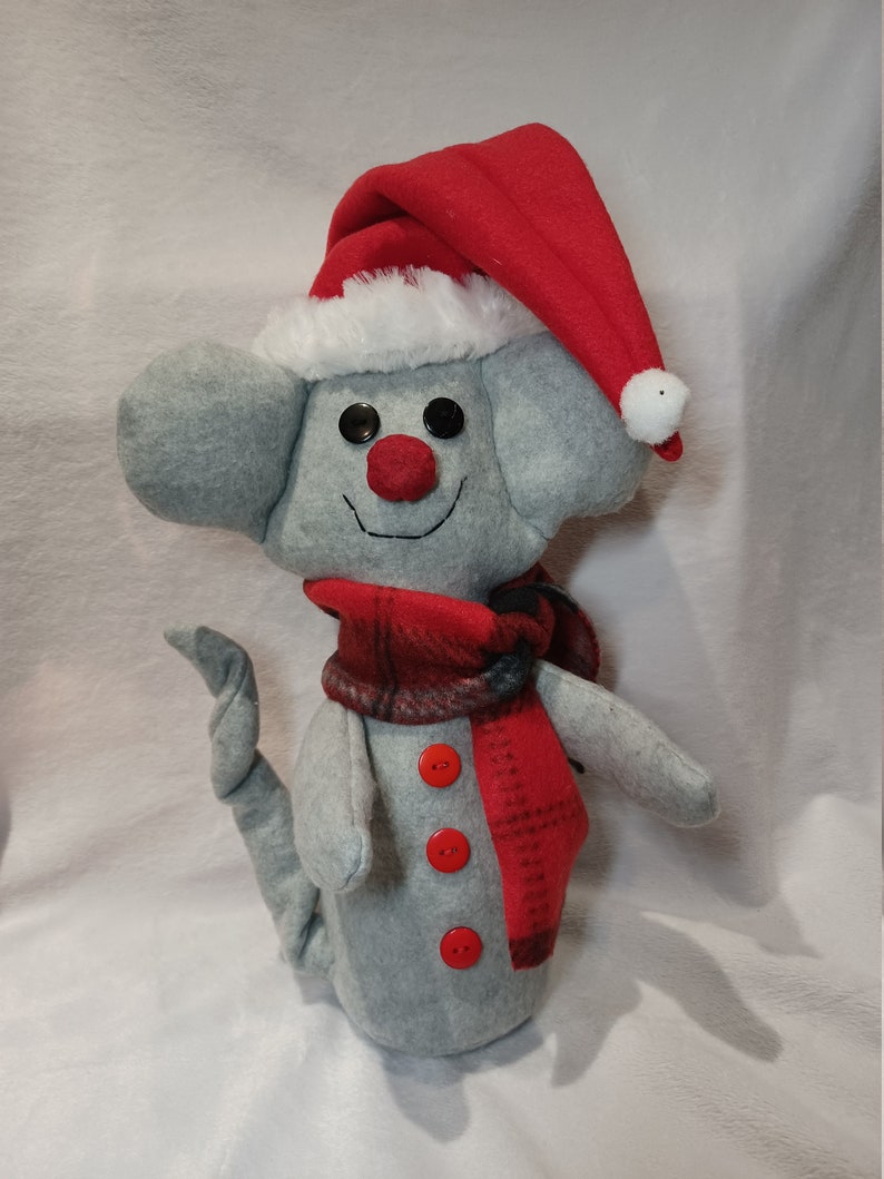 Mouse, Christmas Mouse, Christmas Decor, Holiday Decor - Etsy