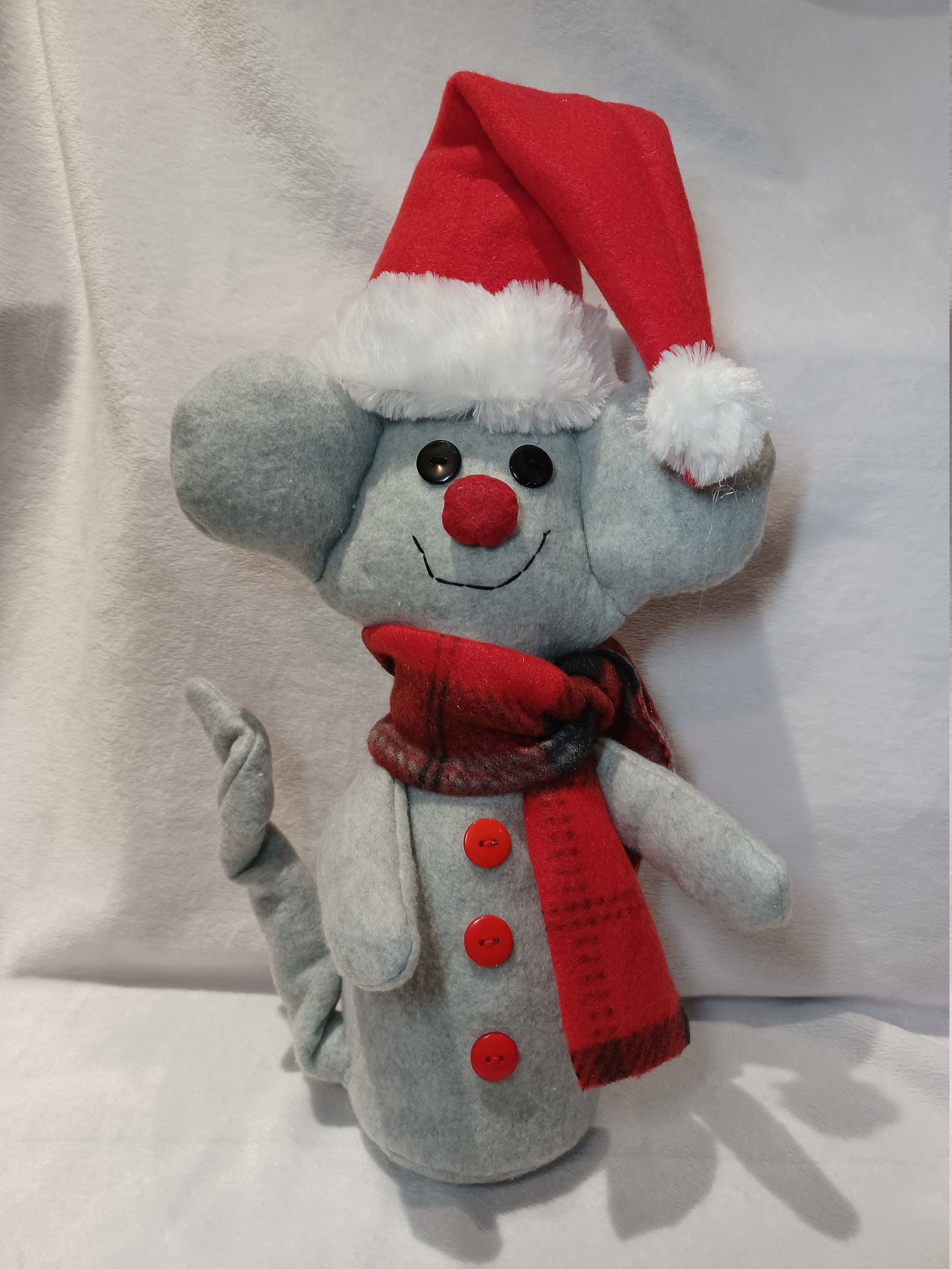 Mouse, Christmas Mouse, Christmas Decor, Holiday Decor - Etsy