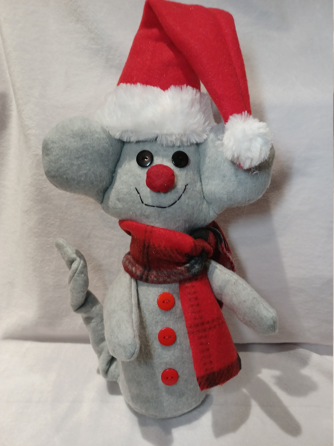 Mouse, Christmas Mouse, Christmas Decor, Holiday Decor - Etsy