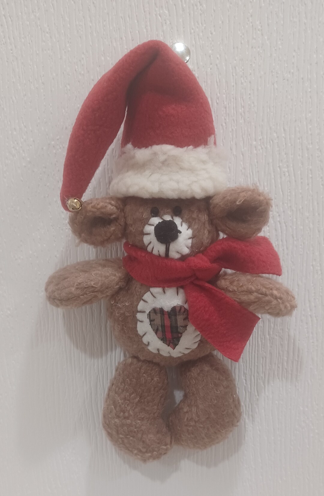Teddy Bear Ornament, Teddy Bear, Christmas Ornament, Holiday Ornament ...