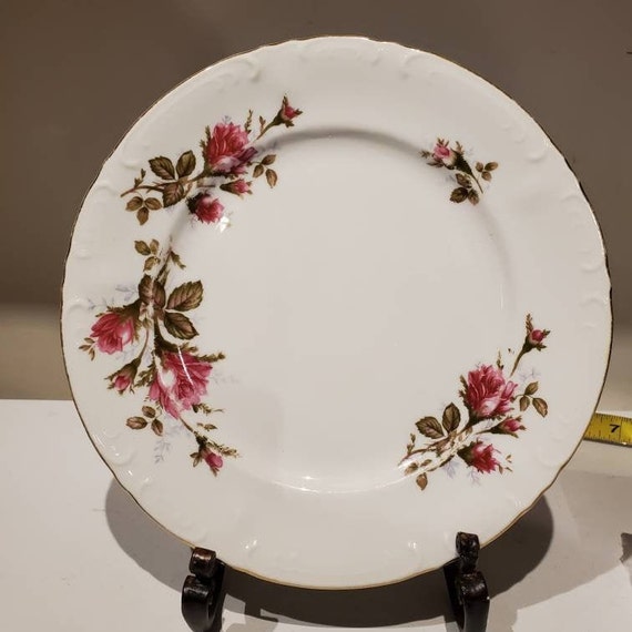 Royal Rose Fine China of Japan Luncheon Plate Japanese Fine - Etsy