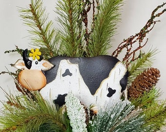 Cow Tree Topper | Etsy