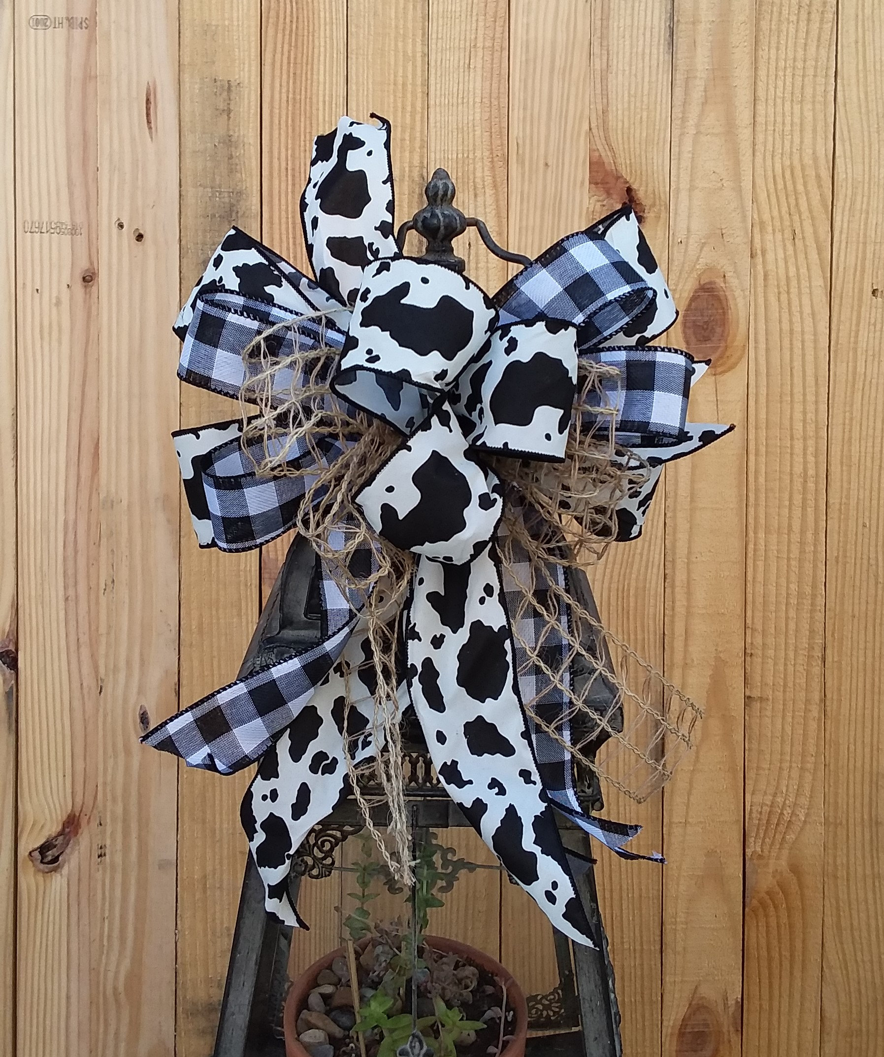 Cow Christmas Tree Topper - Etsy