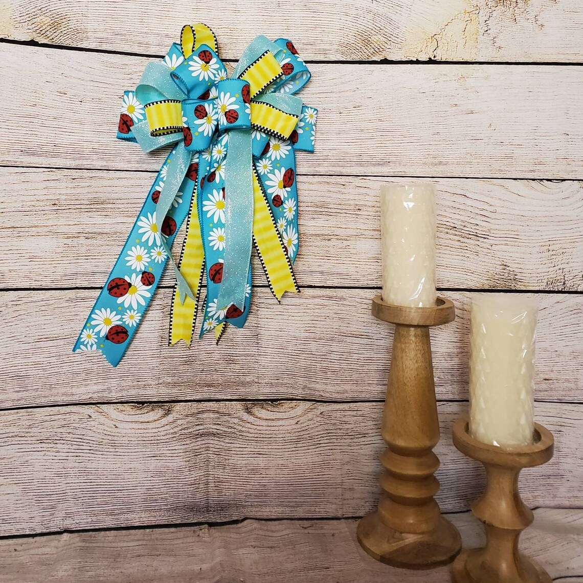 Ladybug Decorative Bow Ladybug and Daisy Baby Shower Baby - Etsy